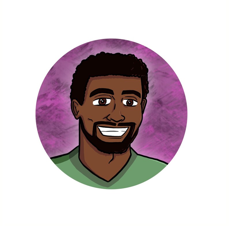 Commission a Custom Cartoon Portrait Perfect for Discord - Etsy