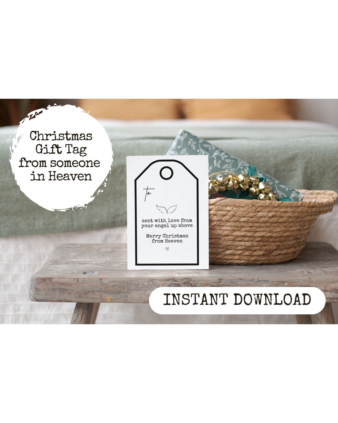 Christmas Gift Tags From Heaven, Presents From Heaven, Christmas Memory ...