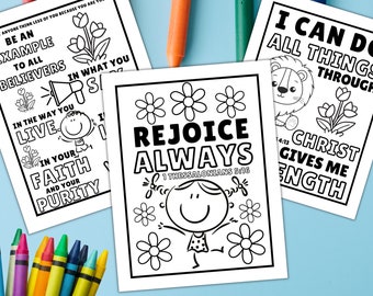 Gods Promise Coloring Page Kids Bible Lesson Sunday School - Etsy