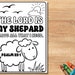 Psalm 23 Kid's Bundle, Psalm 23 Coloring Pages, Memory Verse Cards ...