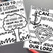 Faith Over Fear Bible Coloring Pages for Children, Coloring Scripture ...