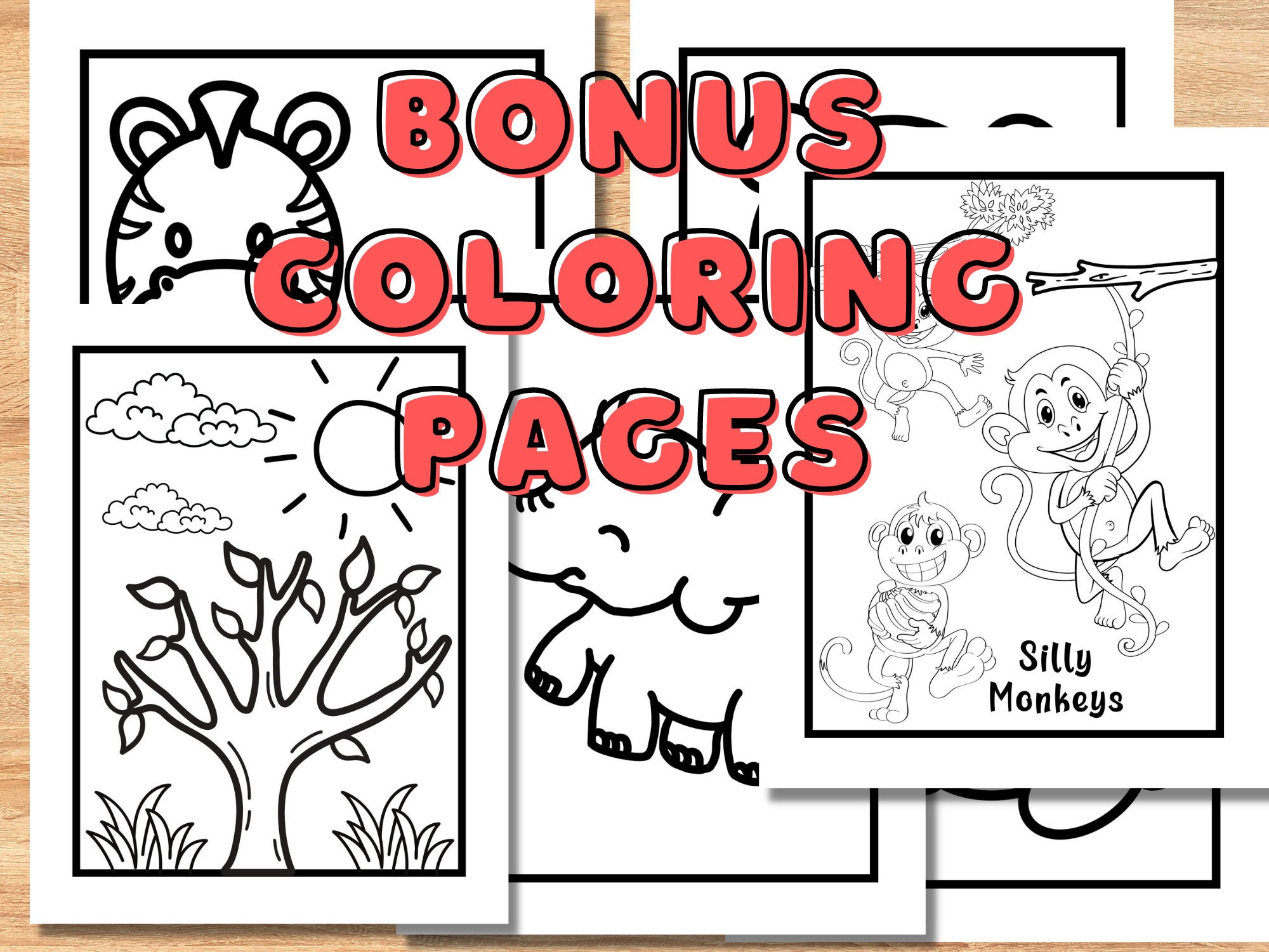 Tracing, Cutting, Coloring Sheets for Kids, Preschool Homeschool ...