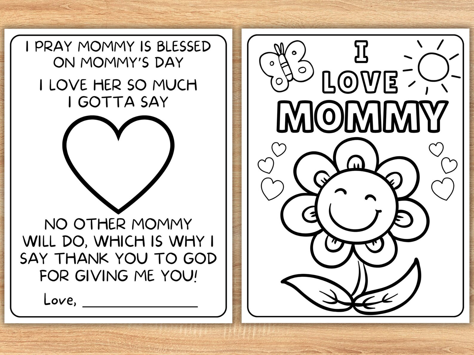 Christian Mother's Day Printable, Christian Gift for Mom From Kids ...