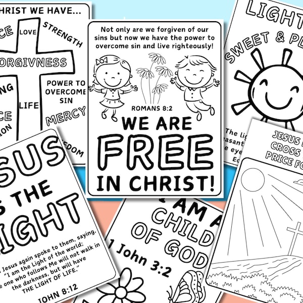 Light Coloring Page - Etsy