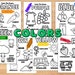 Printable Coloring Pages for Kids Activity Coloring Pages - Etsy