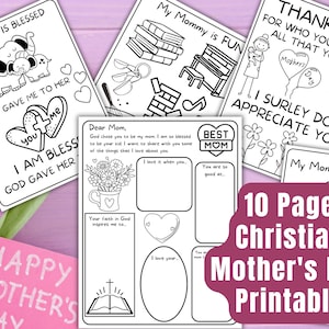 Christian Mother's Day Printable, Christian Gift for Mom From Kids ...