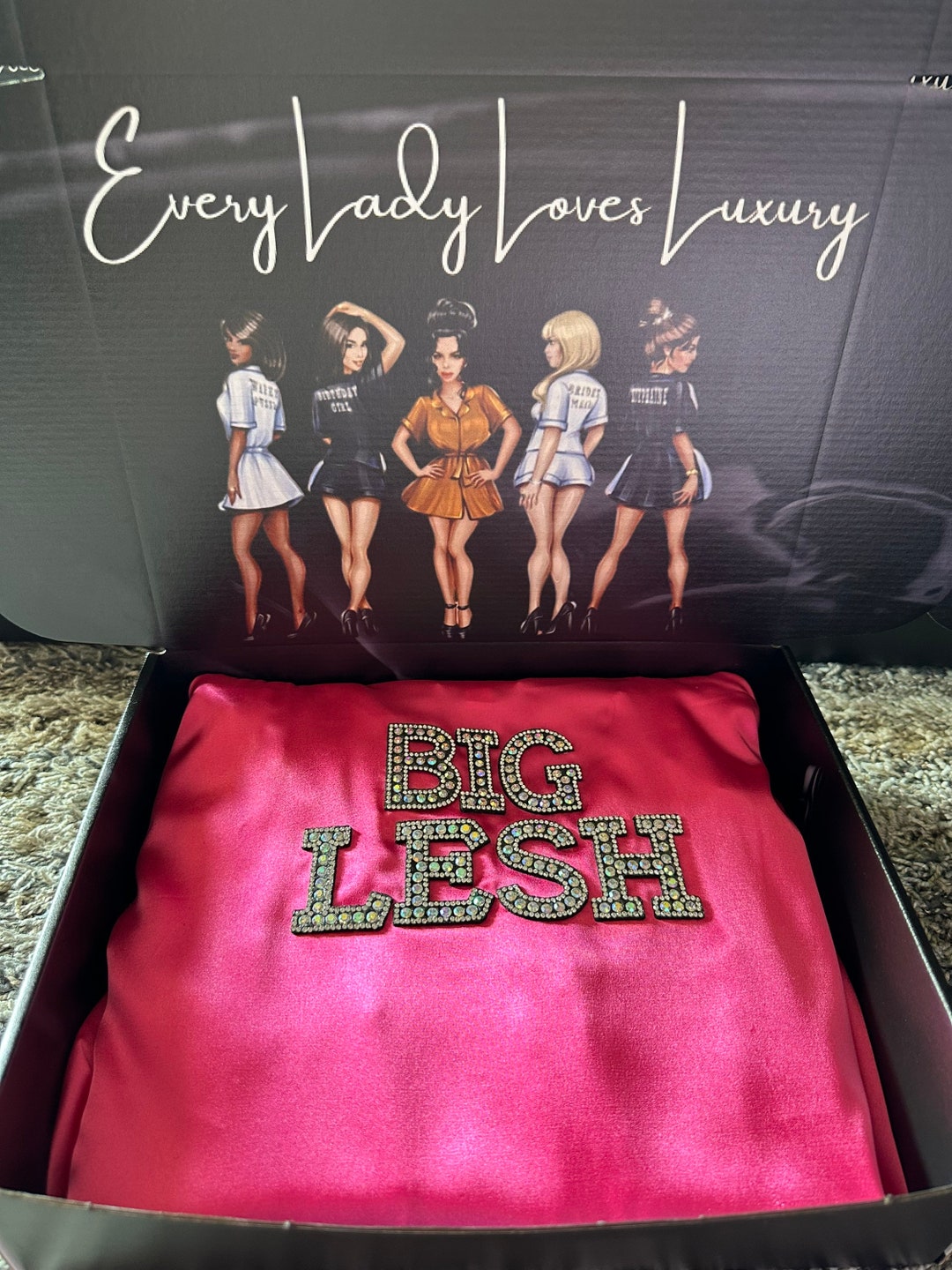 Hot Pink Pajamas Set/customized Pjs/custom Pajamas/bling - Etsy