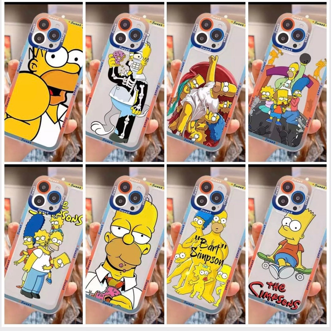 Disney the Simpsons Phone Case for Iphone - Etsy