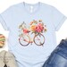 Vintage Wildflowers Floral T-shirt for Women, Cottagecore Clothing ...