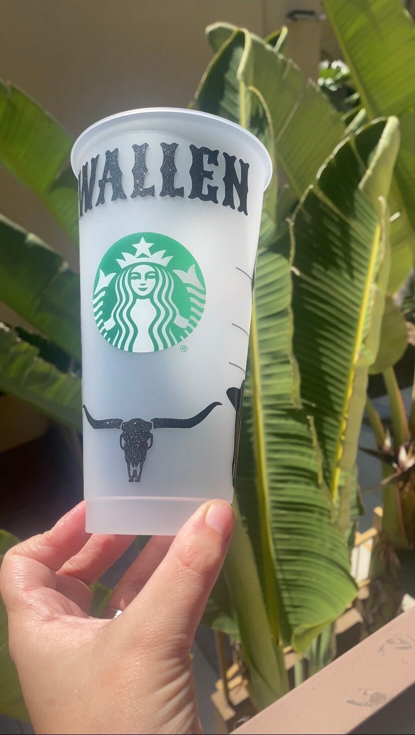 Morgan Wallen Cup Wallen Starbucks Cups Morgan Wallen Fan - Etsy