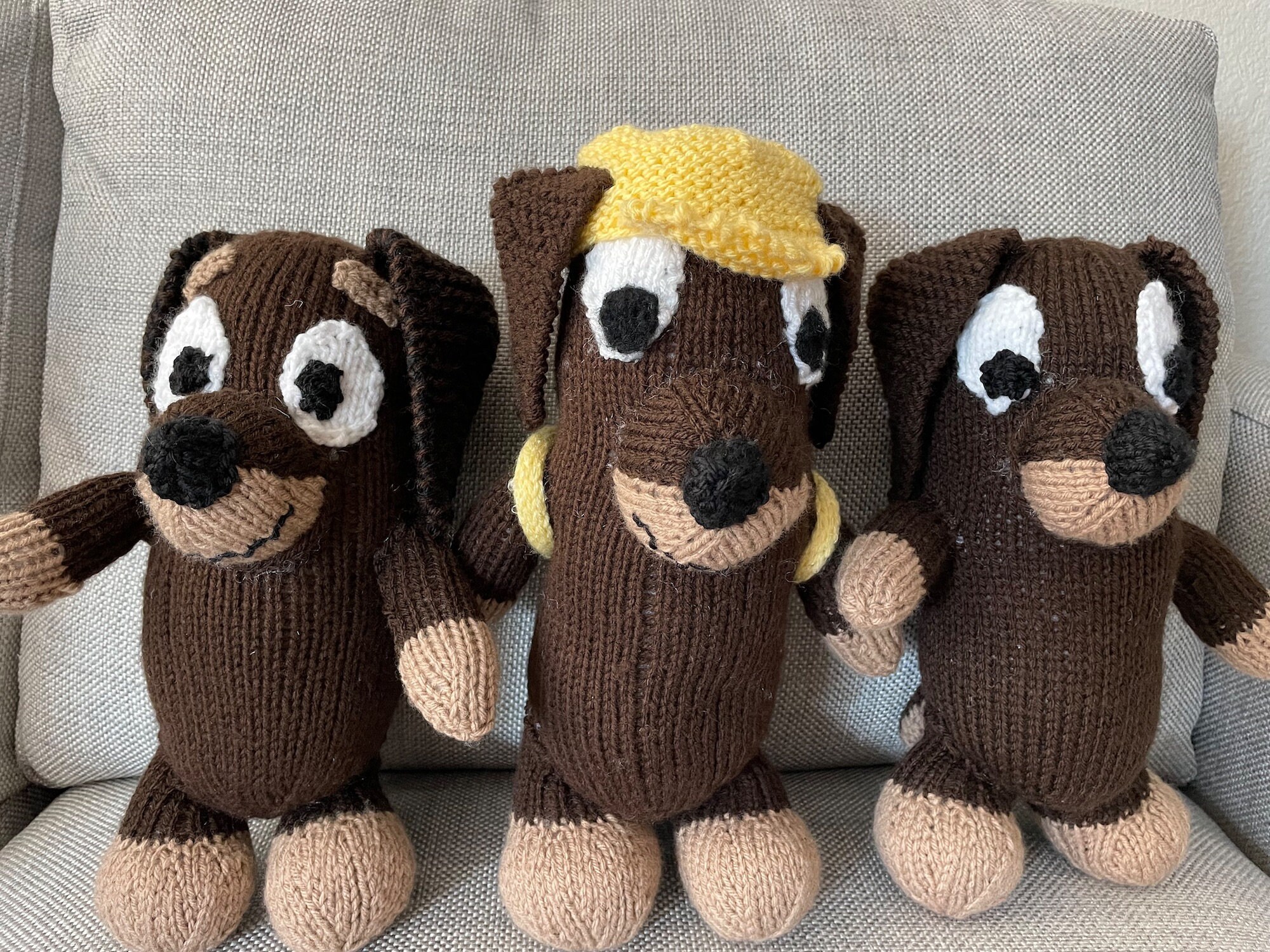 Dachshund Knitting Pattern - Etsy