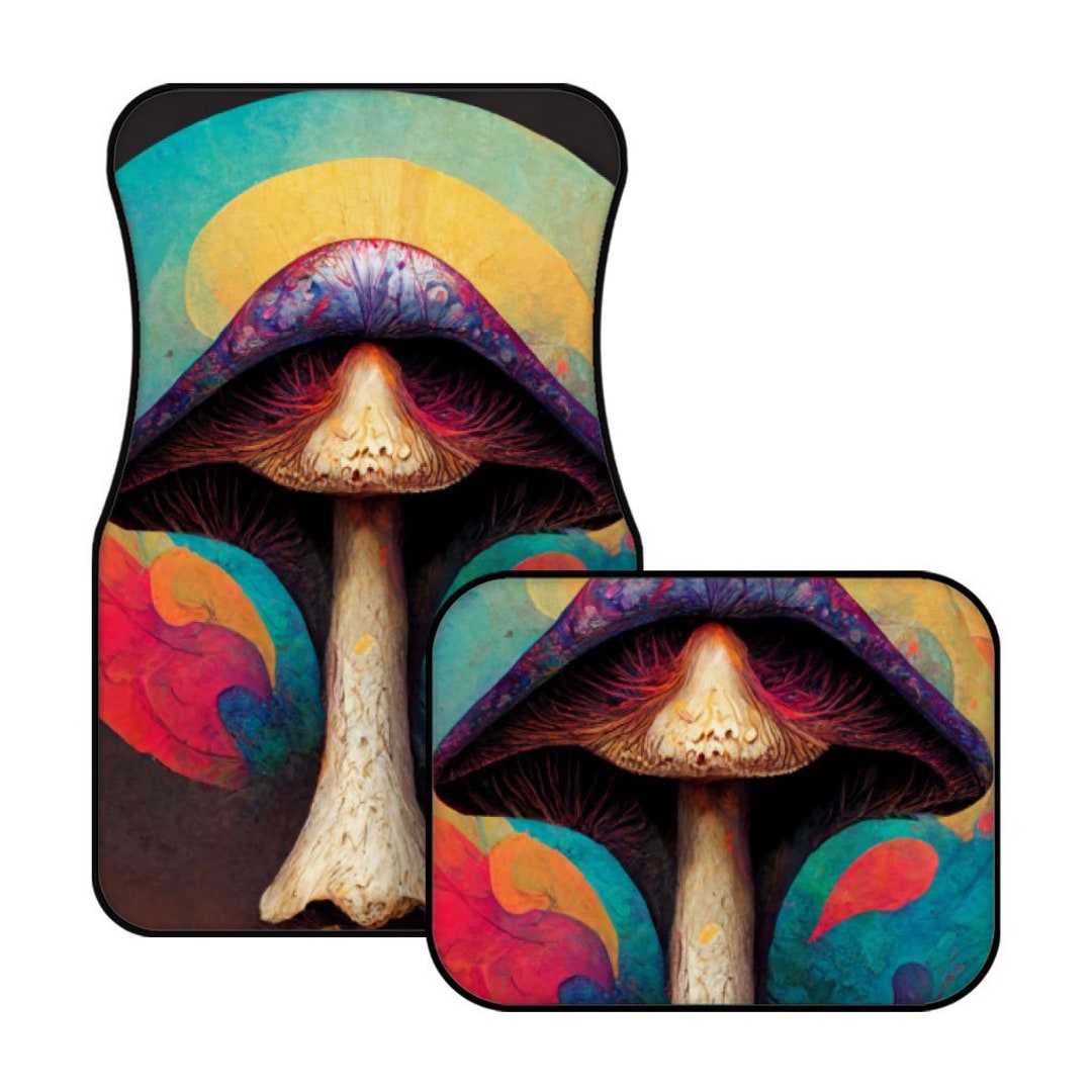 Colored Mushroom Floor Mats - Etsy