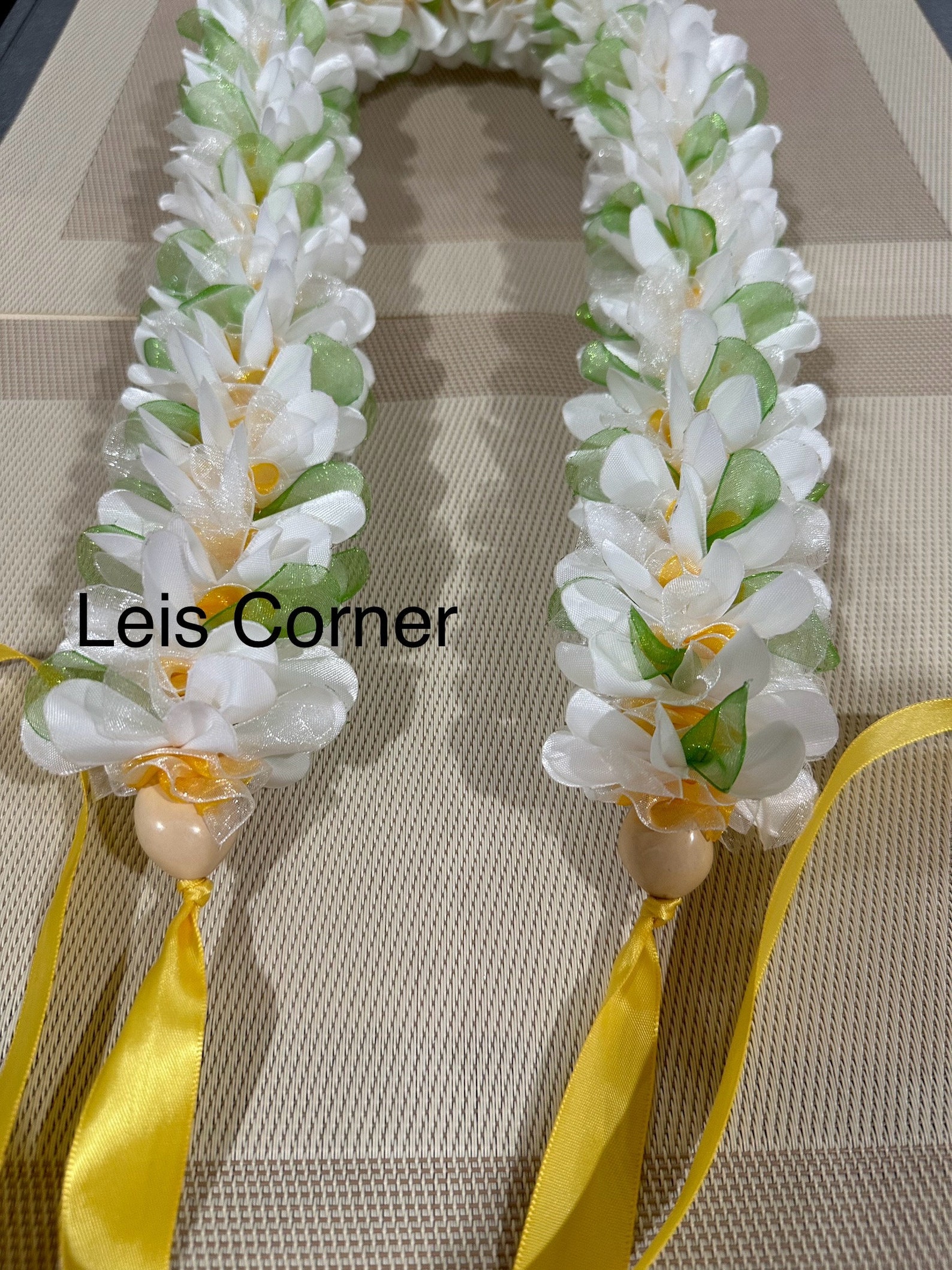 Handmade Ribbon Flower Graduation Lei - Etsy