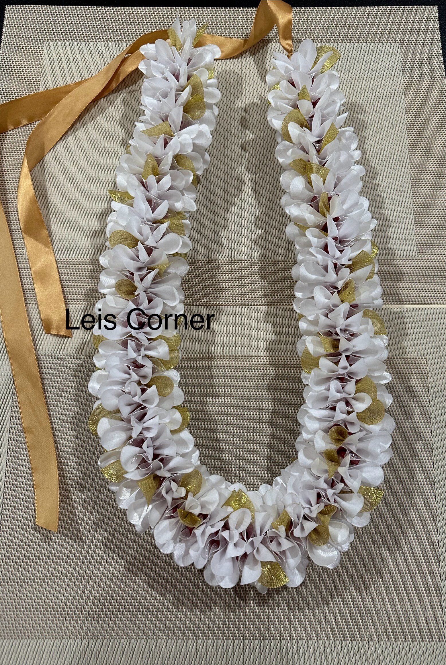 Handmade Ribbon Flower Graduation Lei - Etsy