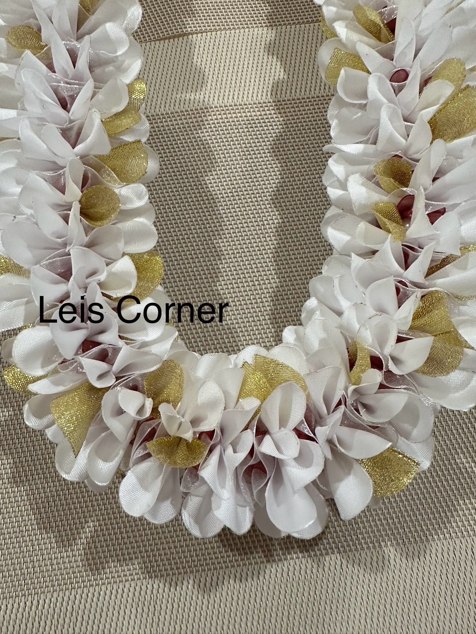 Handmade Ribbon Flower Graduation Lei - Etsy