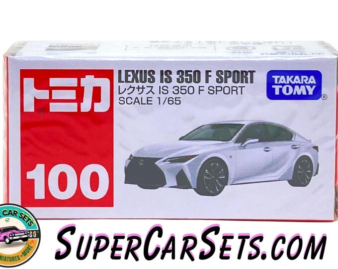 Tomica - (#100) Lexus IS 350 F Sport (1:65 Scale) - Etsy