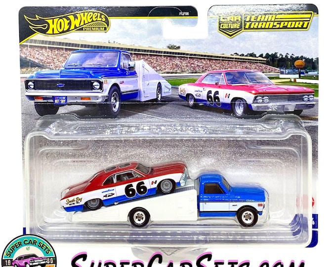 66 Chevelle + ’72 Chevy Ramp Truck - Hot Wheels Team Transport (#64) - Etsy