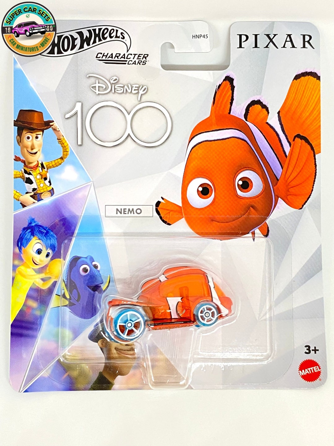 Hot Wheels Character Disney 100 Years - Pixar - Finding Nemo - Nemo - Etsy