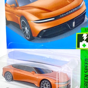 Delorean Alphas (metalflake Copper Colour) - Hot Wheels HW Green Speed ...