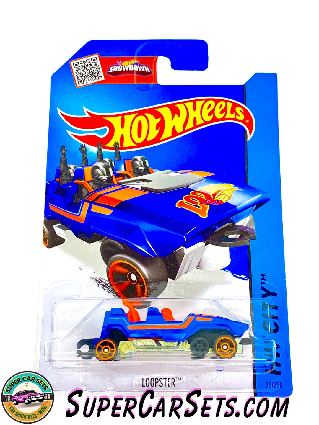 Hot Wheels HW City - 2015 (75/250) - Loopster (blue Colour) - Etsy