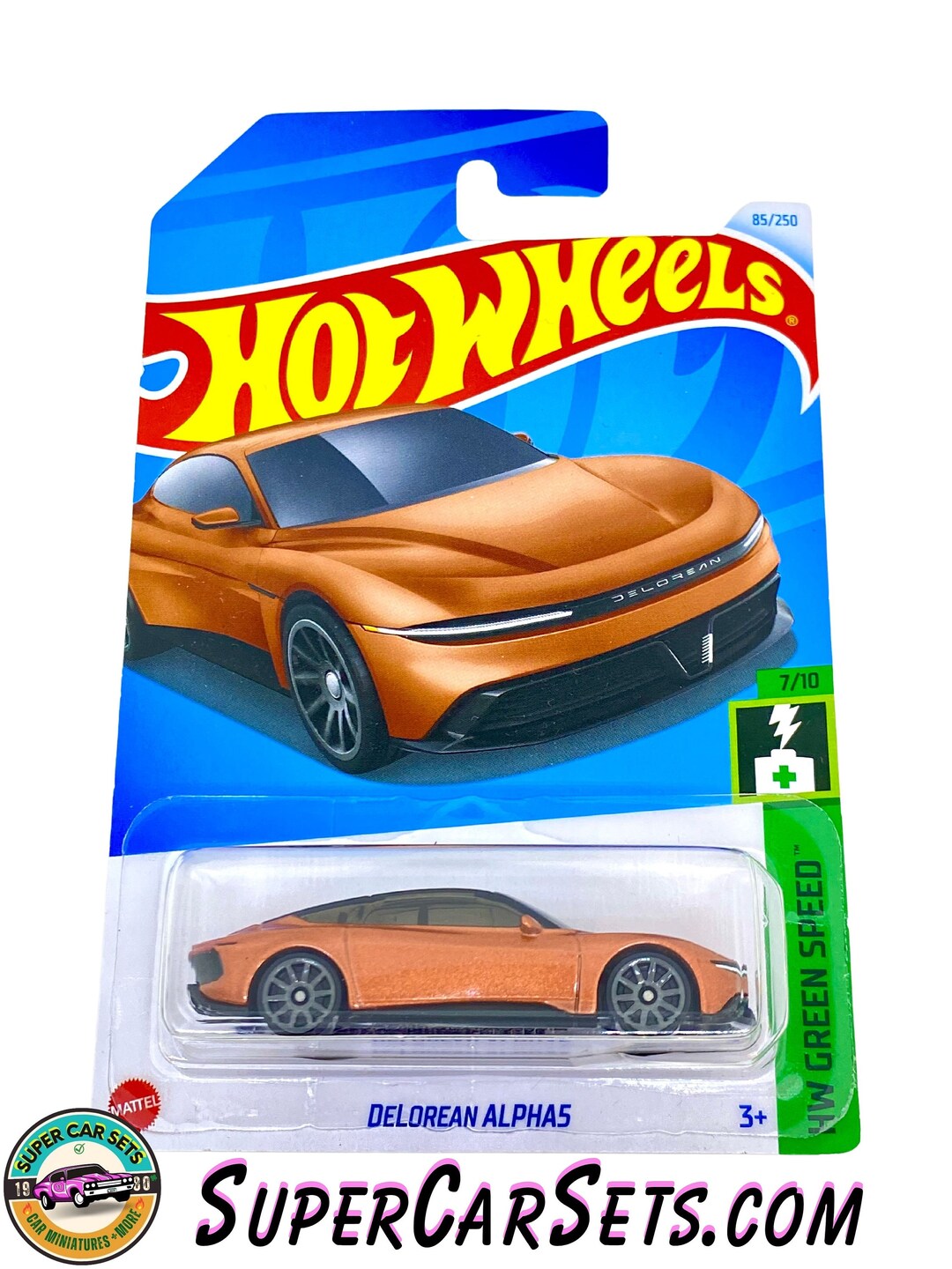 Delorean Alphas (metalflake Copper Colour) - Hot Wheels HW Green Speed ...