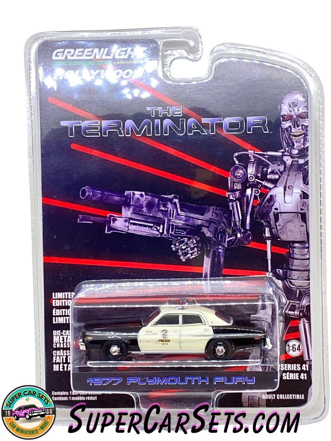 The Terminator - 1977 Plymouth Fury - Greenlight - Hollywood - Etsy