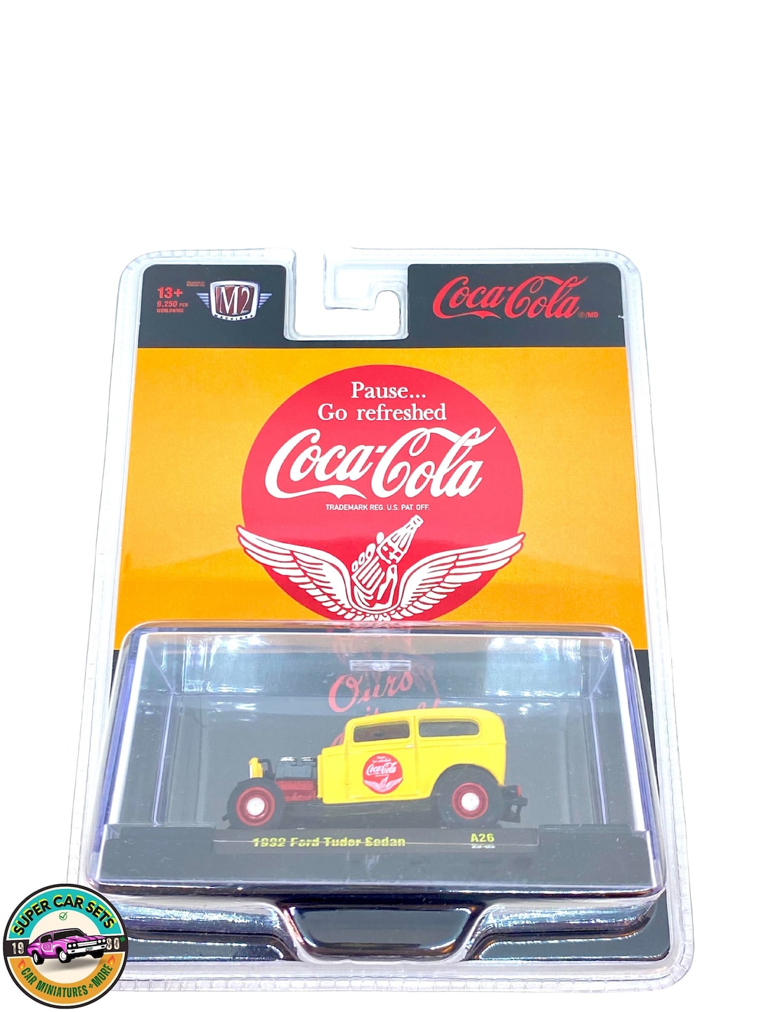 Coca-cola - 1932 Ford Tudor Sedan (yellow and Red Colour) by M2 ...