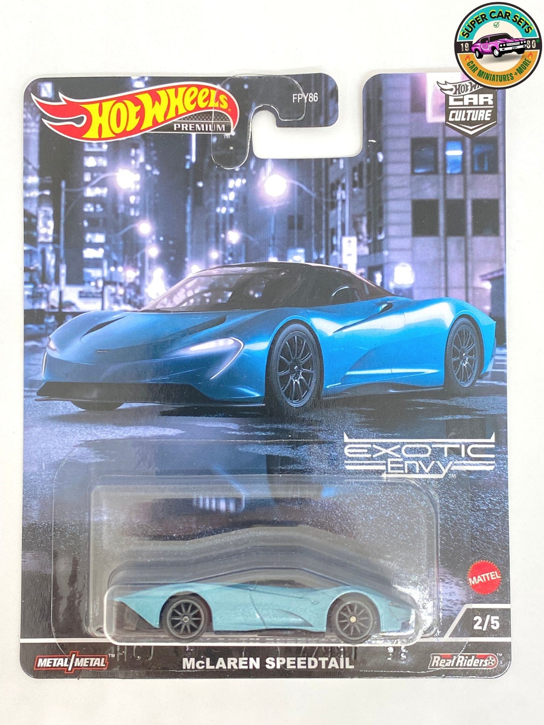 Mclaren Speedtail From Hot Wheels Premium Car Culture Serie - Etsy