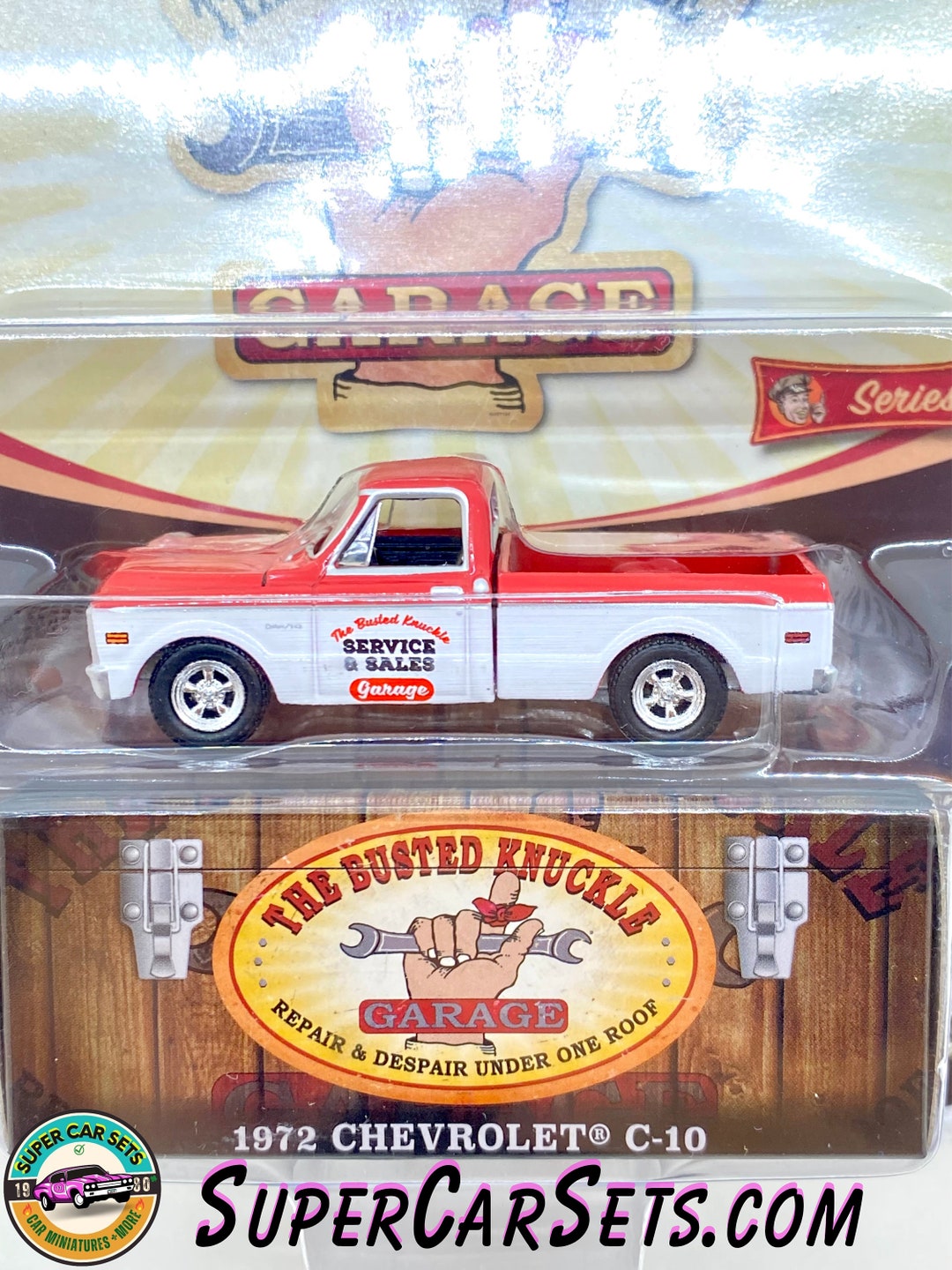 Busted Knuckle Garage - Series 2 - 1972 Chevrolet C-10 - Made by Greenlight - Etsy