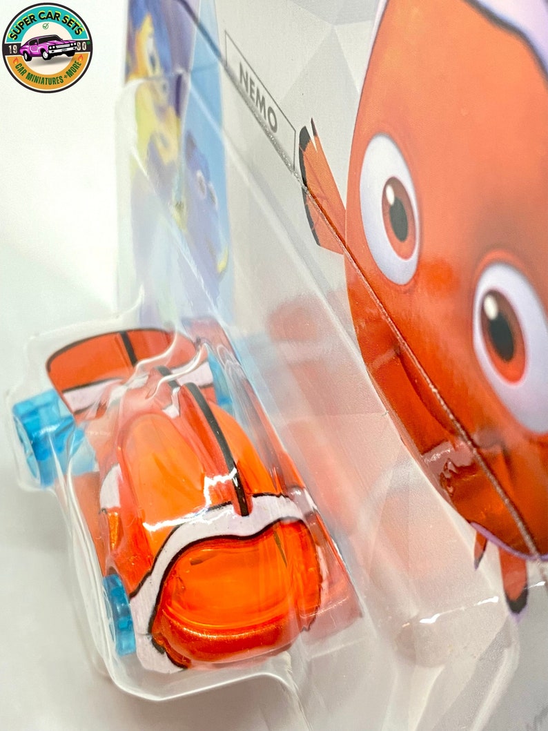 Hot Wheels Character Disney 100 Years - Pixar - Finding Nemo - Nemo - Etsy