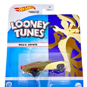 Wile E. Coyote - Looney Tunes - Hot Wheels Character Cars - Etsy
