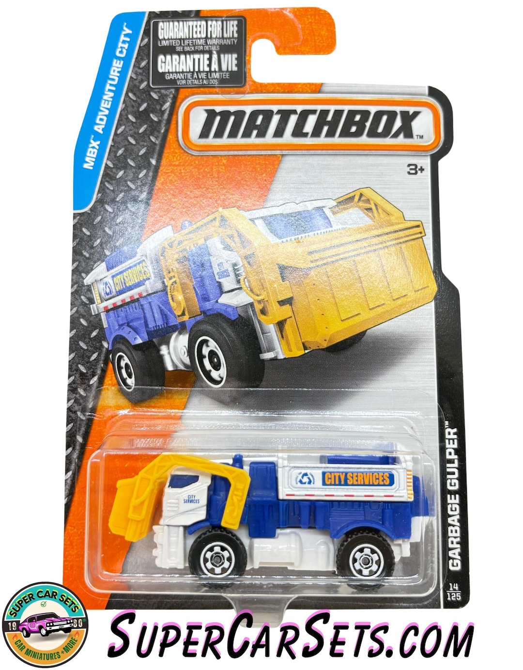 Garbage Gulper - Matchbox MBX Adventure City 2016 (14/125) (DJV59-2B10 ...