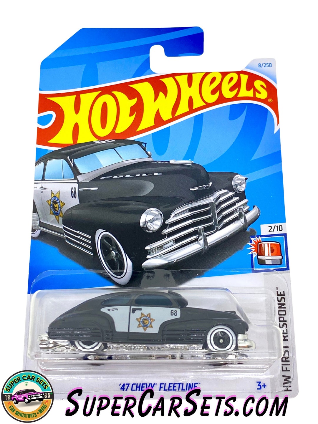 Treasure Hunt 47 Chevy Fleetline Police Hot Wheels Hw First Response