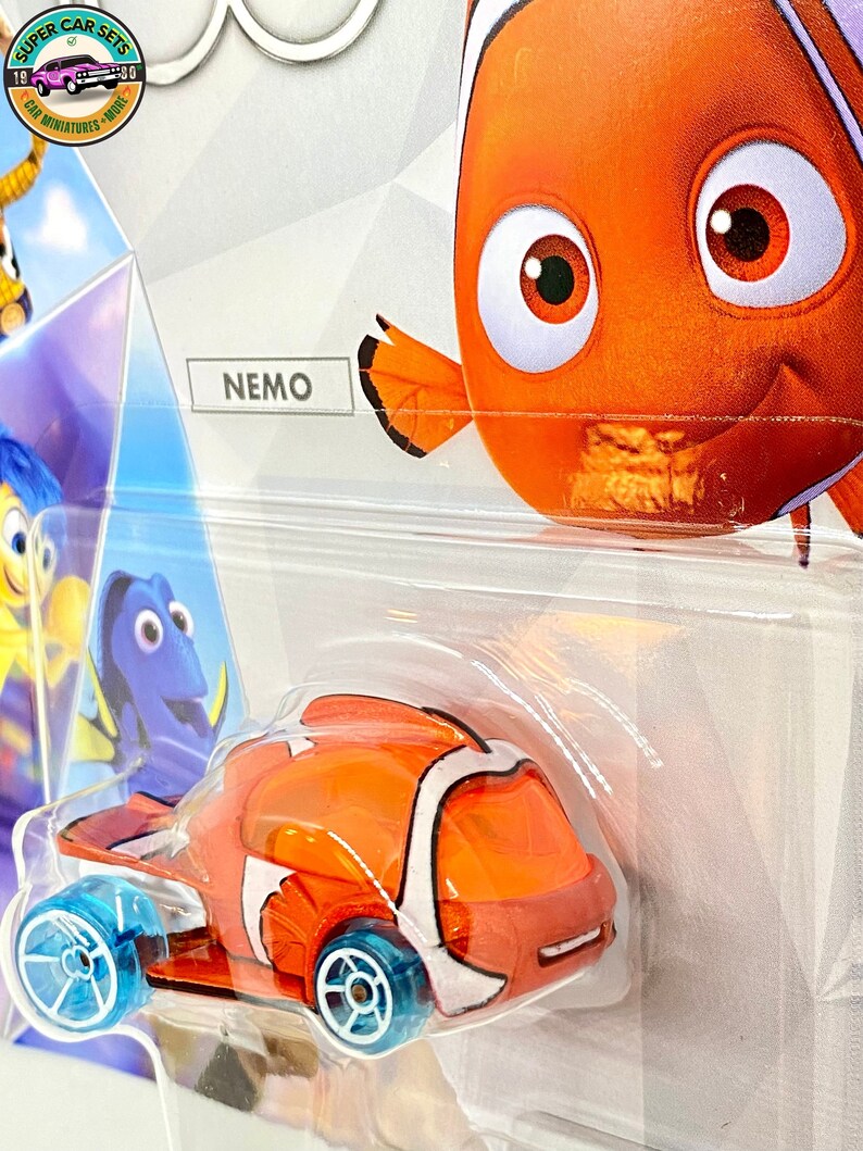 Hot Wheels Character Disney 100 Years - Pixar - Finding Nemo - Nemo - Etsy