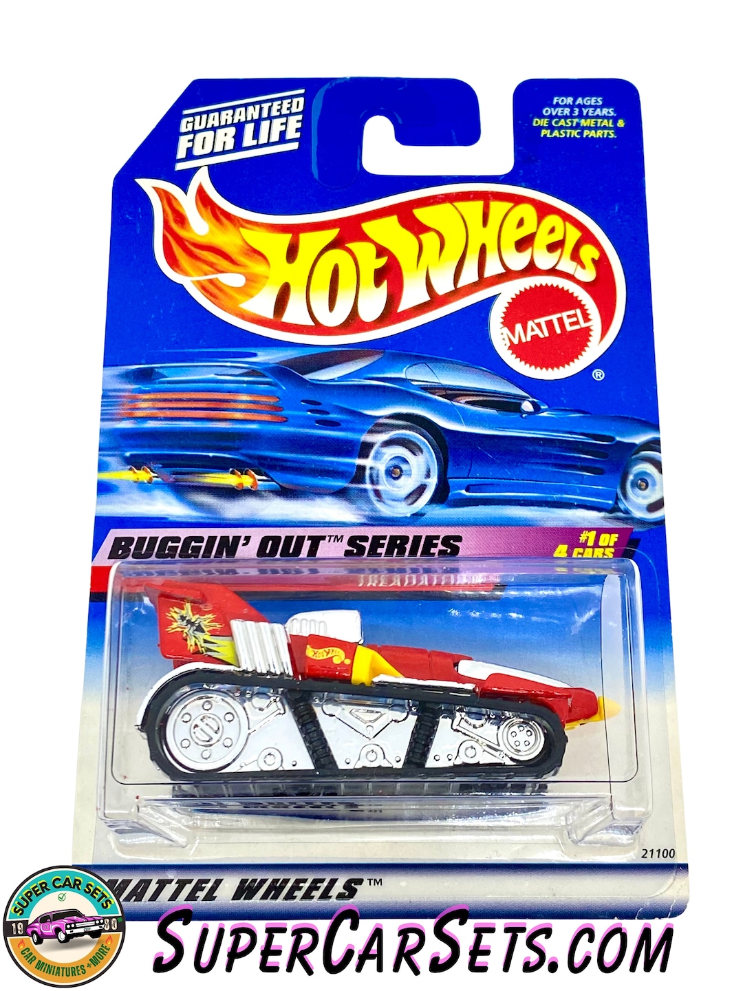 Hot Wheels (year Launched 1999) - Buggin’ Out - Treadator (1/4) (#941) - Etsy