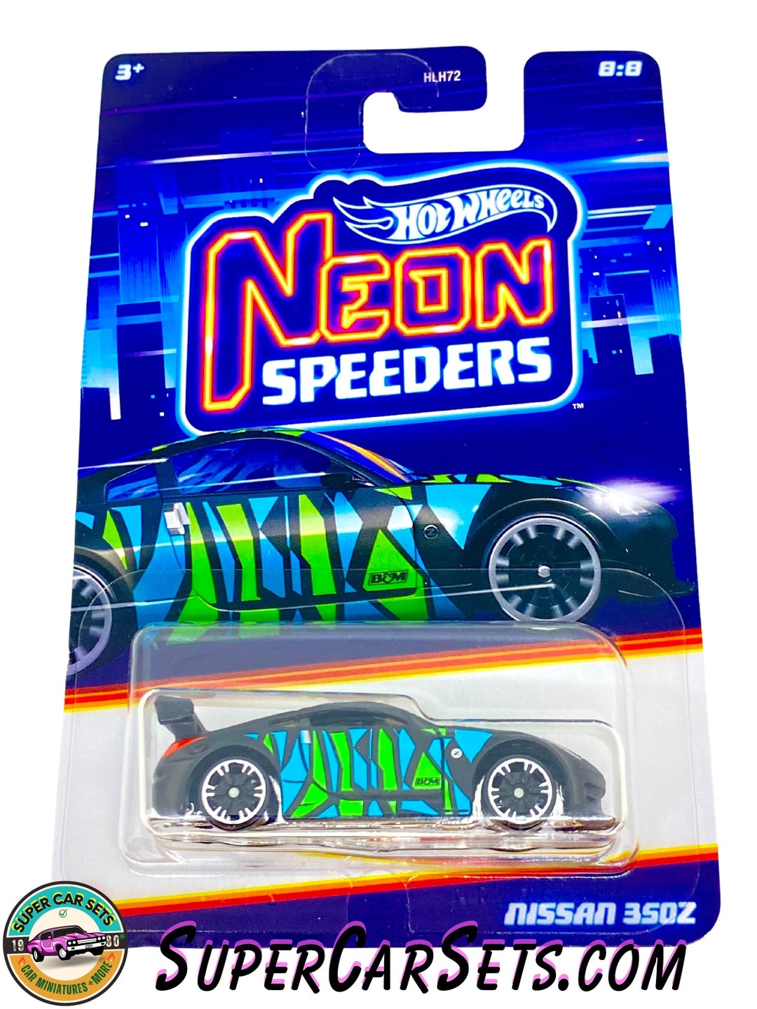 Nissan 350Z Hot Wheels Neon Speeders 2024 Mix 1 8/8 - Etsy
