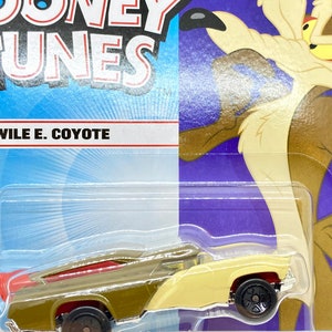 Wile E. Coyote - Looney Tunes - Hot Wheels Character Cars - Etsy