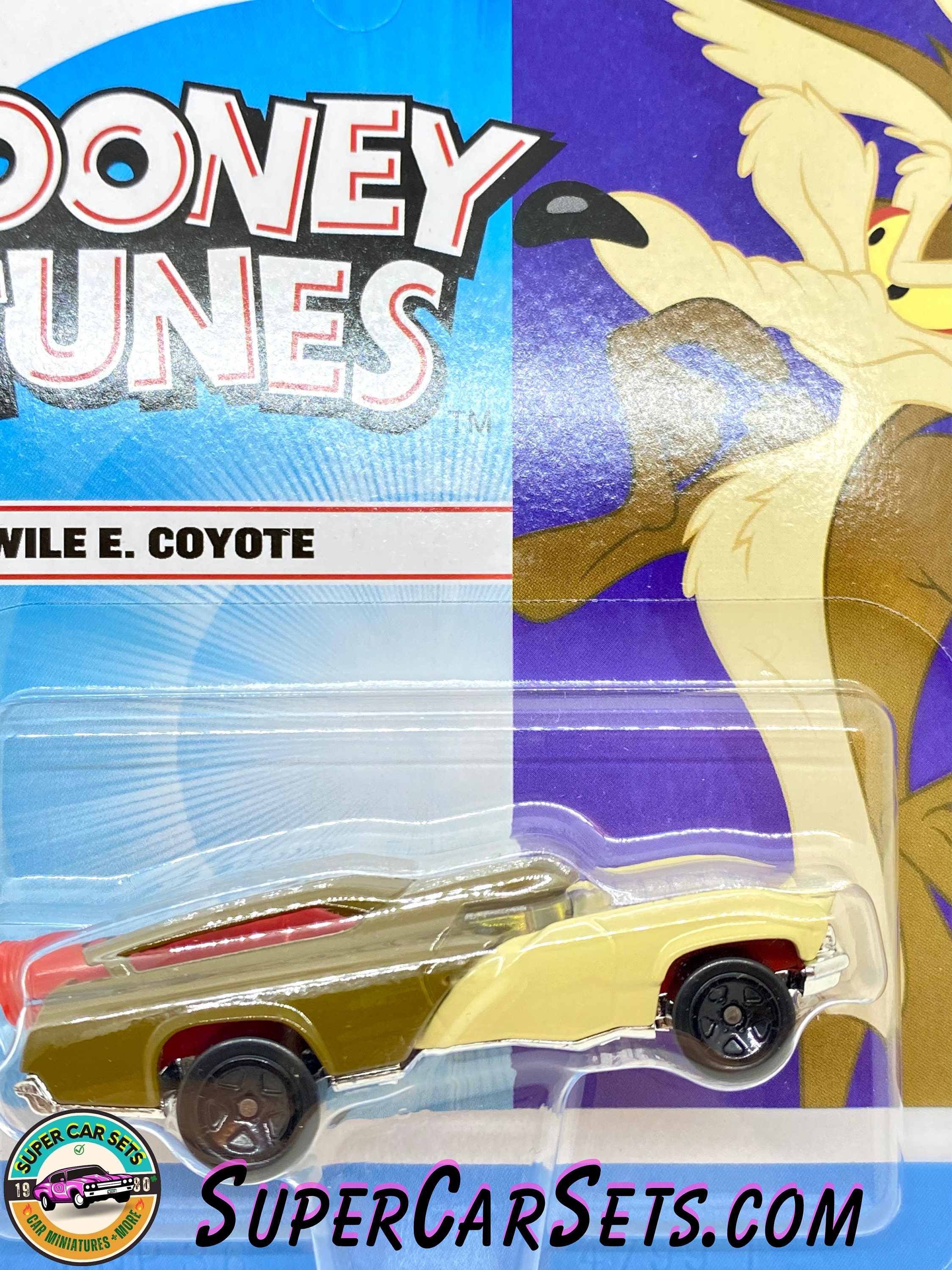 Wile E. Coyote - Looney Tunes - Hot Wheels Character Cars - Etsy