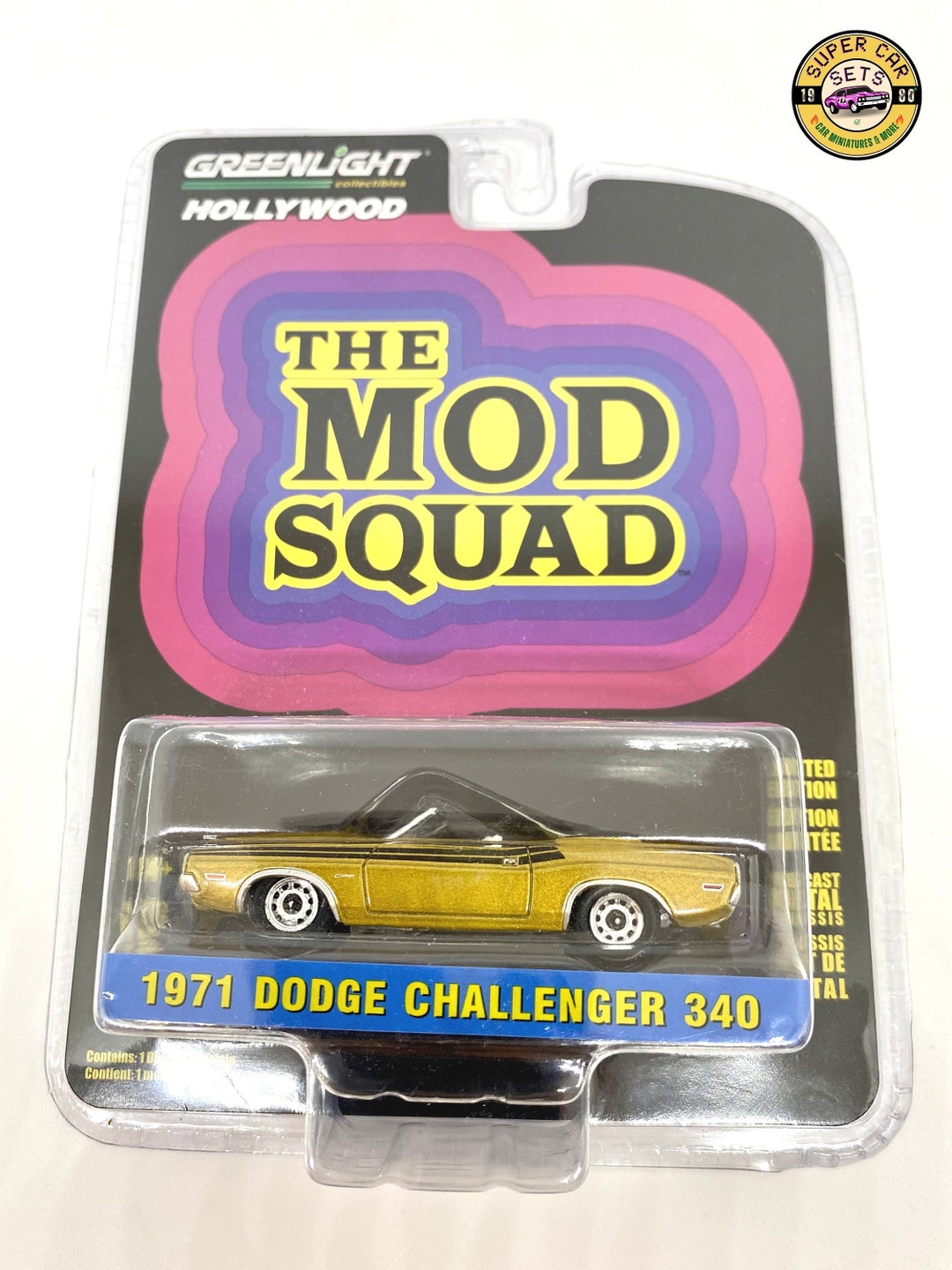 The Mod Squad 1971 Dodge Challenger 340 From Greenlight Hollywood Serie ...