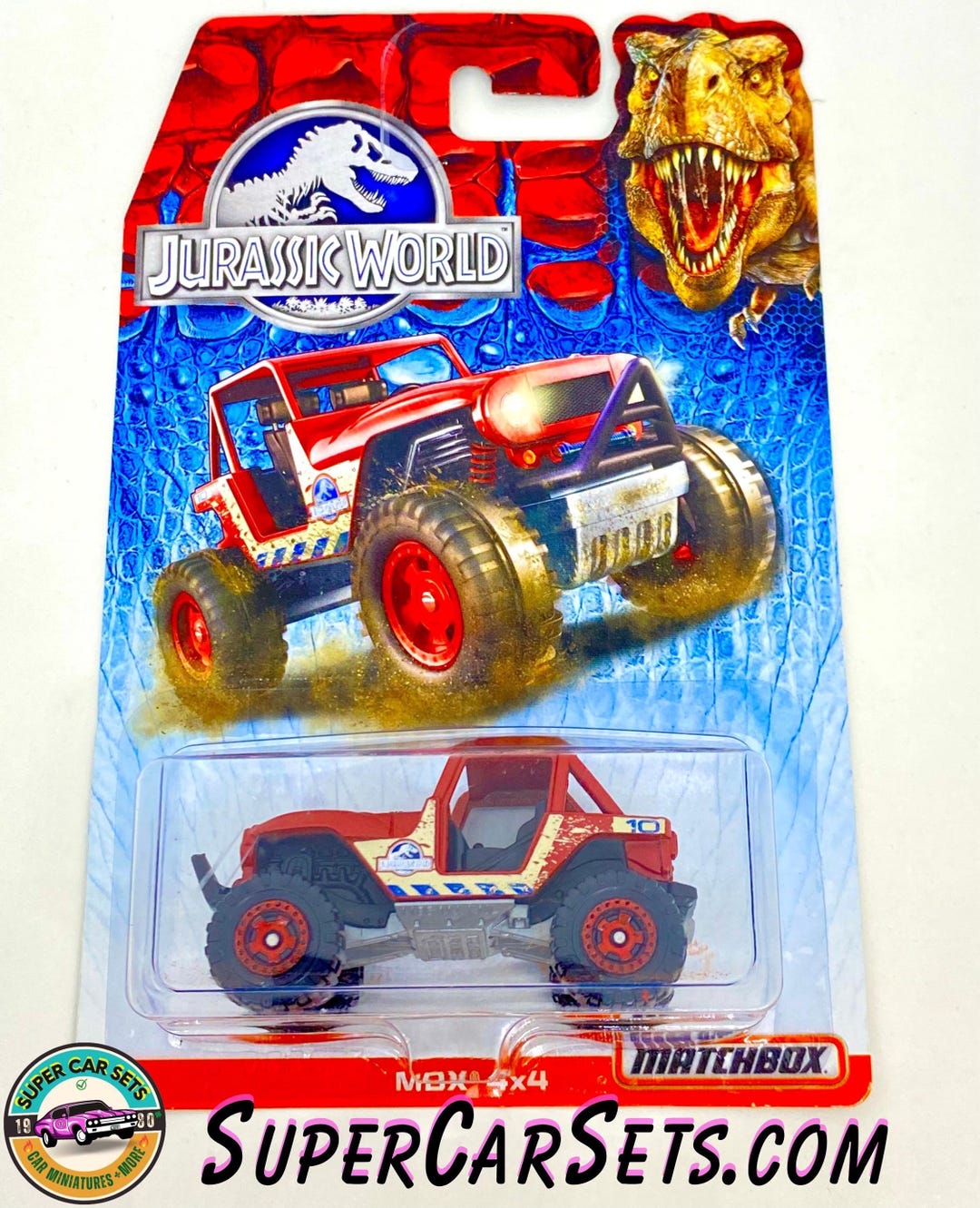 Jurassic World MBX 4x4 - Matchbox (DFT57-0919) (year Launched 2015) - Etsy