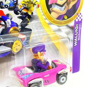 Waluigi - Badwagon - Mario Kart Hot Wheels - Etsy