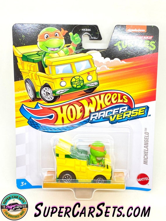 Michelangelo Teenage Mutant Ninja Turtles Hot Wheels Racer Verse Etsy UK
