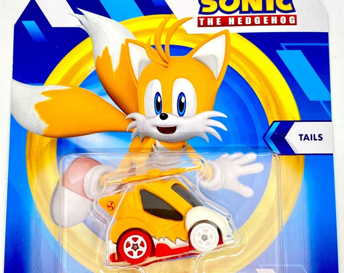 Sonic - Tails - Hot Wheels Character Cars - Etsy