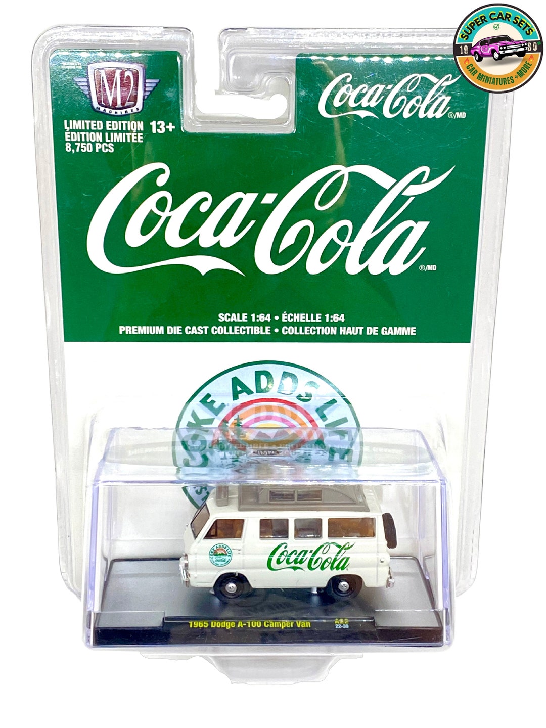 Coca-cola - 1965 Dodge A-100 Camper Van by M2 Machines - Etsy