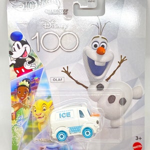 Hot Wheels Character Cars - Disney 100 Years - Frozen - Olaf - Etsy