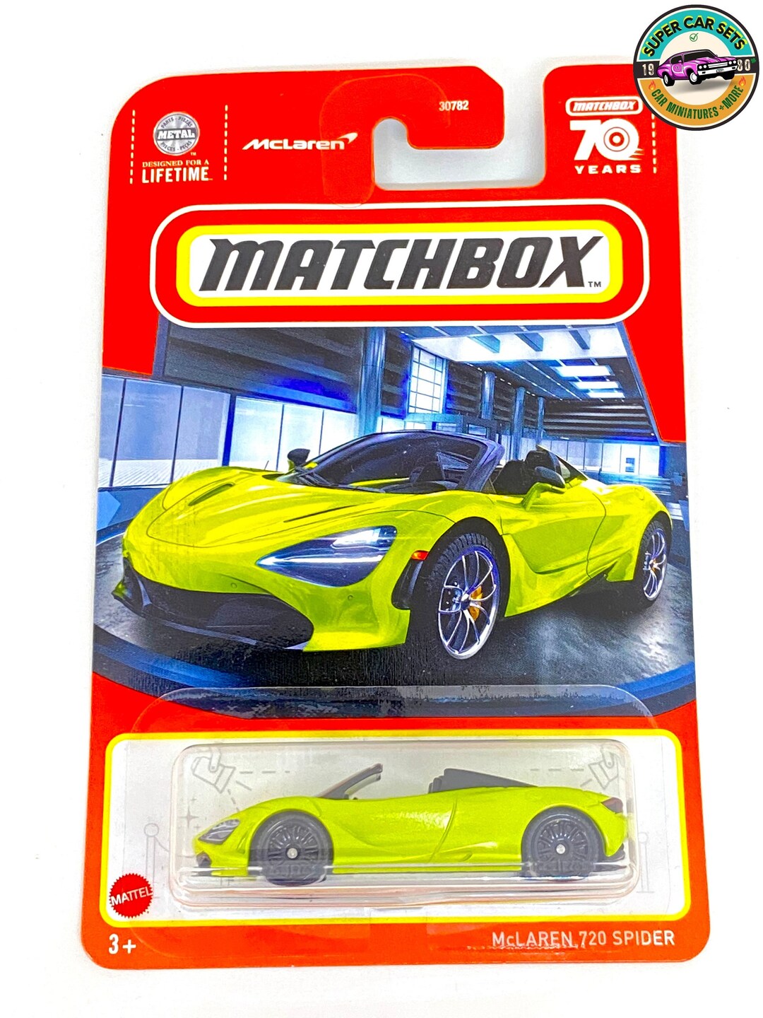 Matchbox - Mclaren 720 Spider - Etsy
