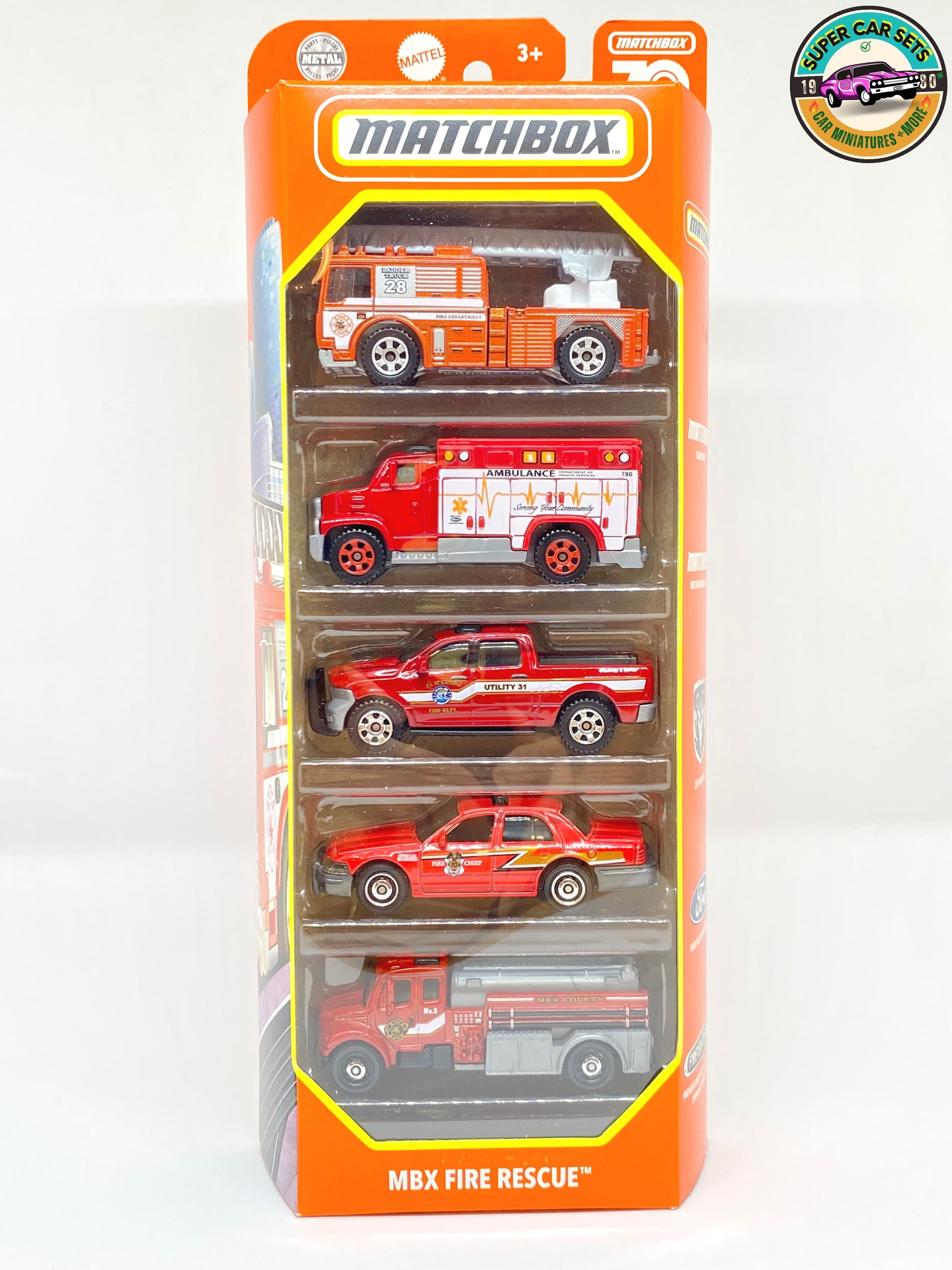 Matchbox Fire Trucks 5 Pack