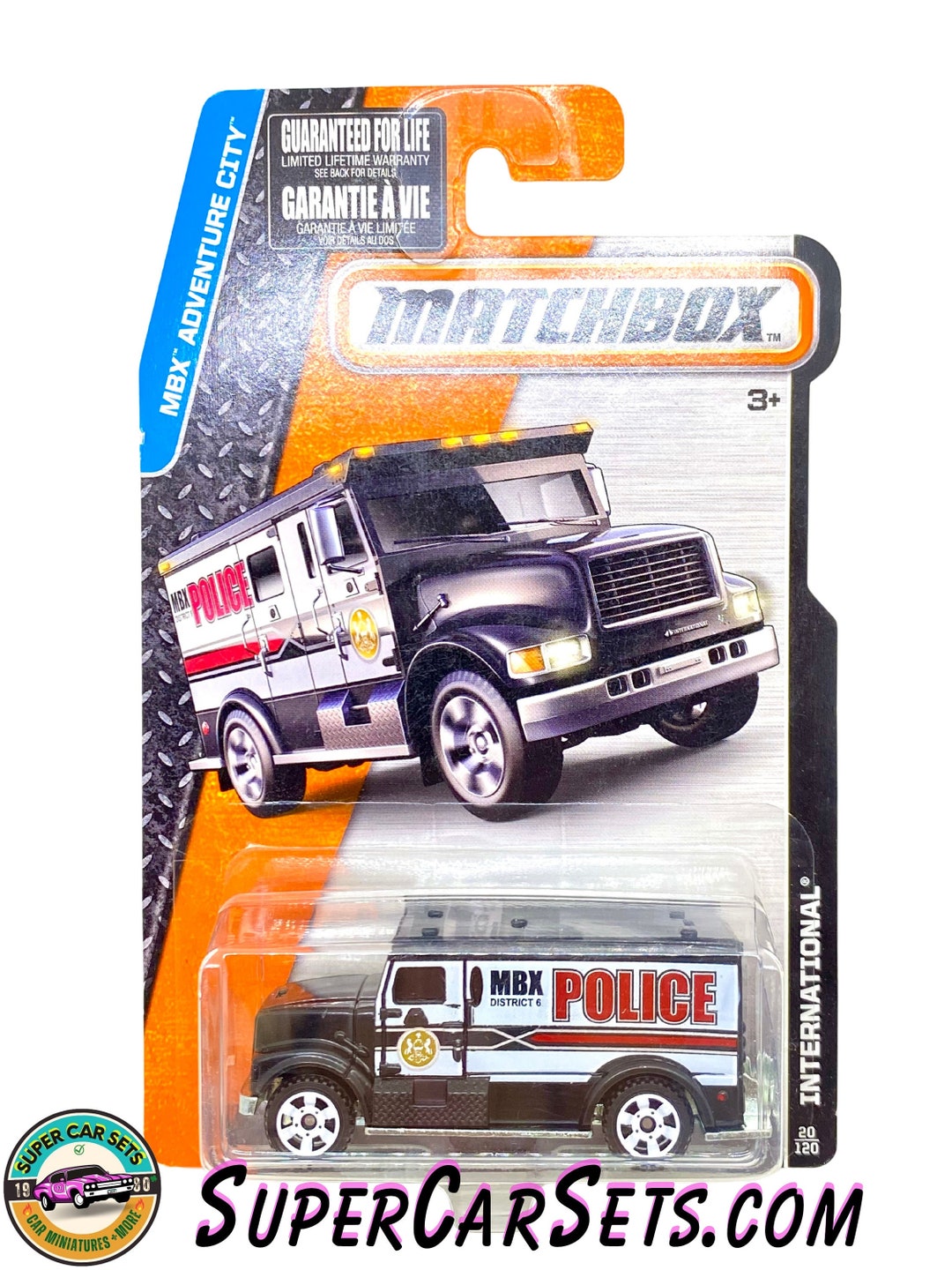 International - MBX Adventure City “police” (20/120) (CFV95) (year ...