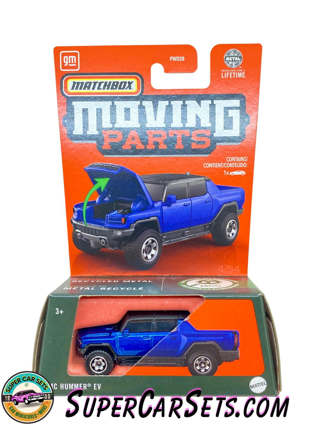 GMC Hummer EV (blue Colour) - Matchbox Moving Parts - Etsy