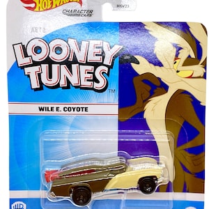 Wile E. Coyote - Looney Tunes - Hot Wheels Character Cars - Etsy